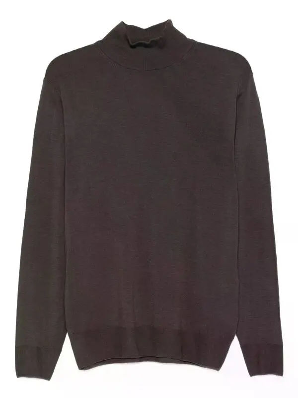 Canali High-neck Wool Sweater