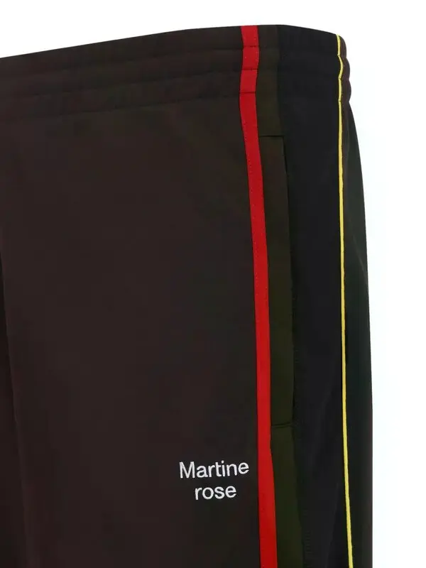 Martine Rose Side-stripe Track Pants - Brown