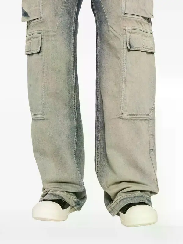 Rick Owens Cargo Pocket Jeans - Blue