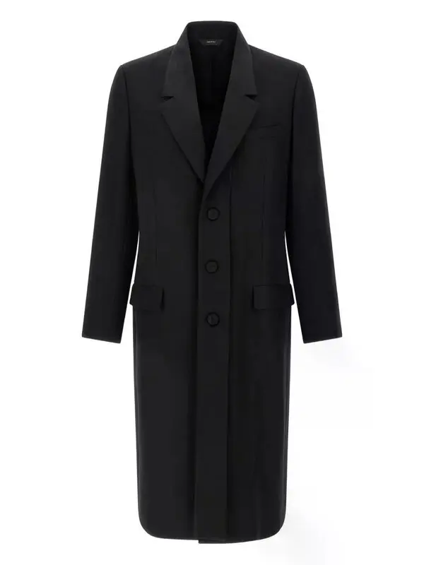 Fendi Double Layer Lapel Coat