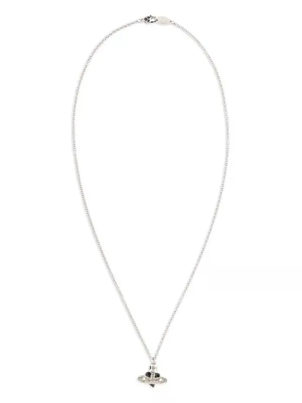 VIVIENNE WESTWOOD Heart-pendant Necklace - Silver