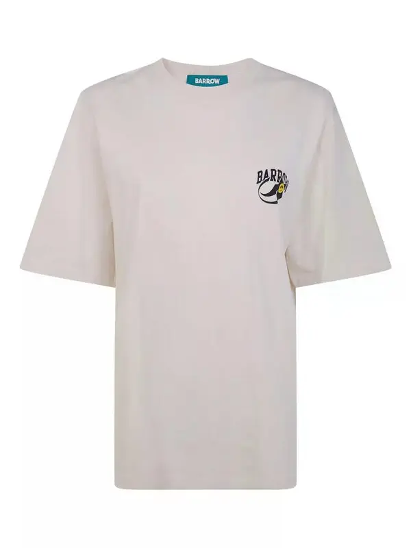 BARROW Graphic Print T-shirt - Neutrals
