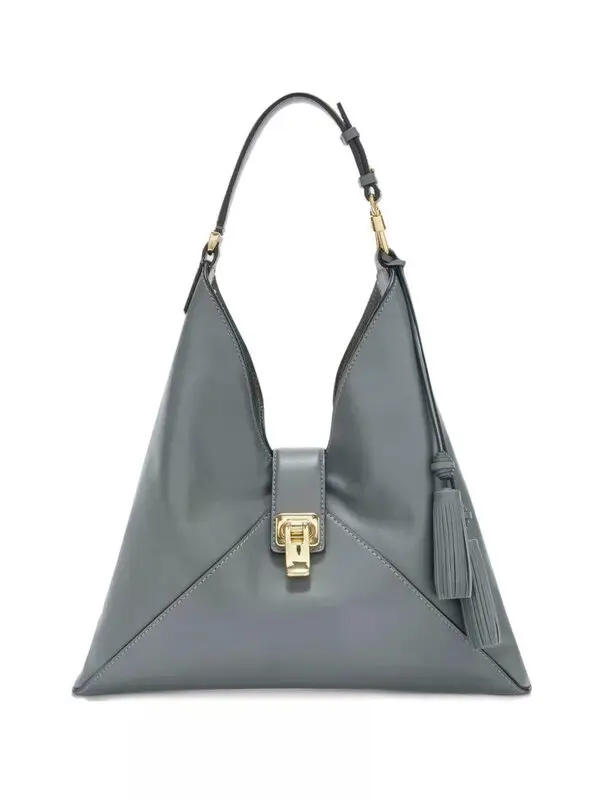 Ermanno Scervino Leather Shoulder Bag - Grey