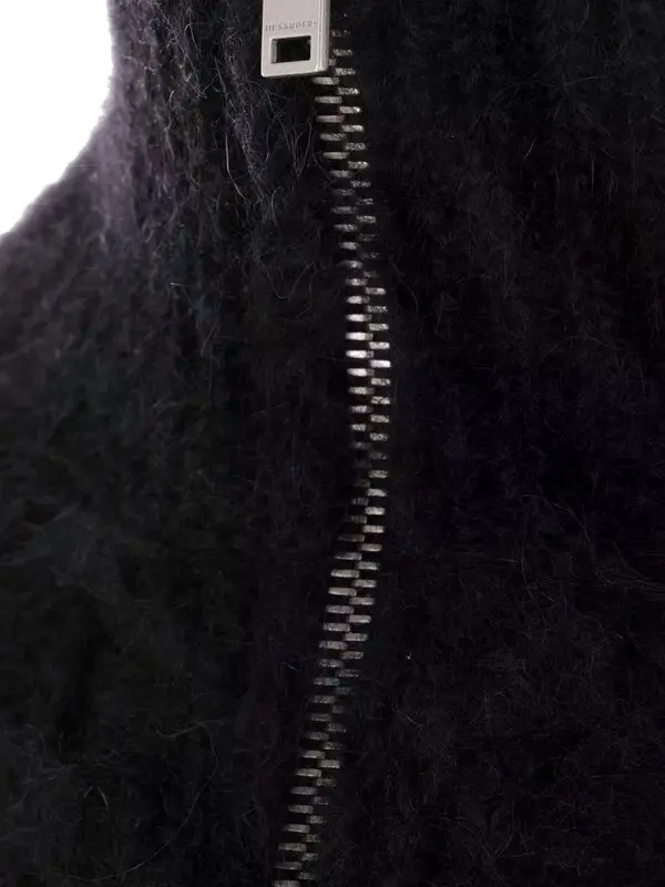 JIL SANDER Basket Weave-knit Cardigan