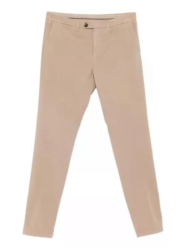 Canali Button-fastening Trousers - Neutrals
