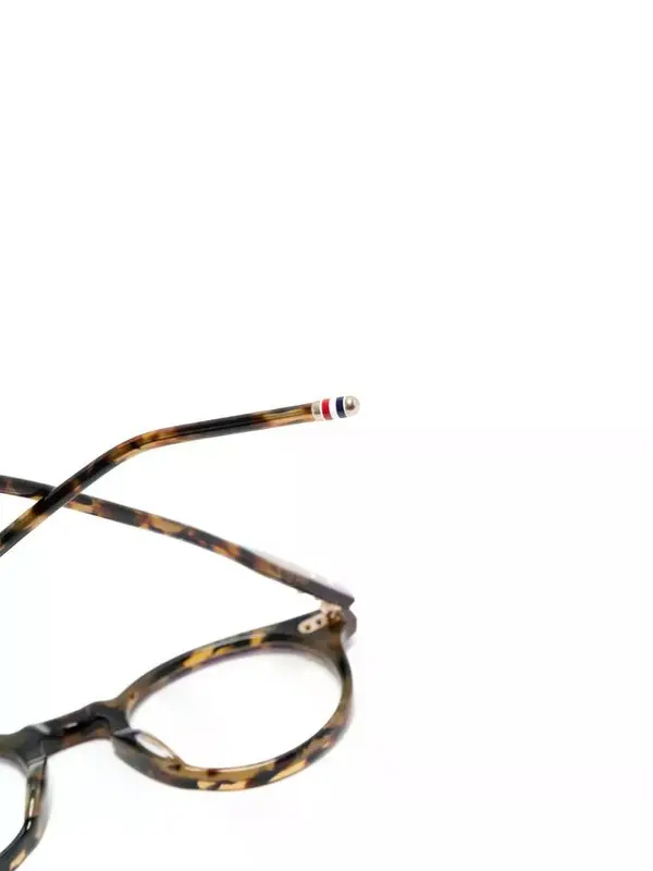 Thom Browne Pantos-frame Glasses - Brown