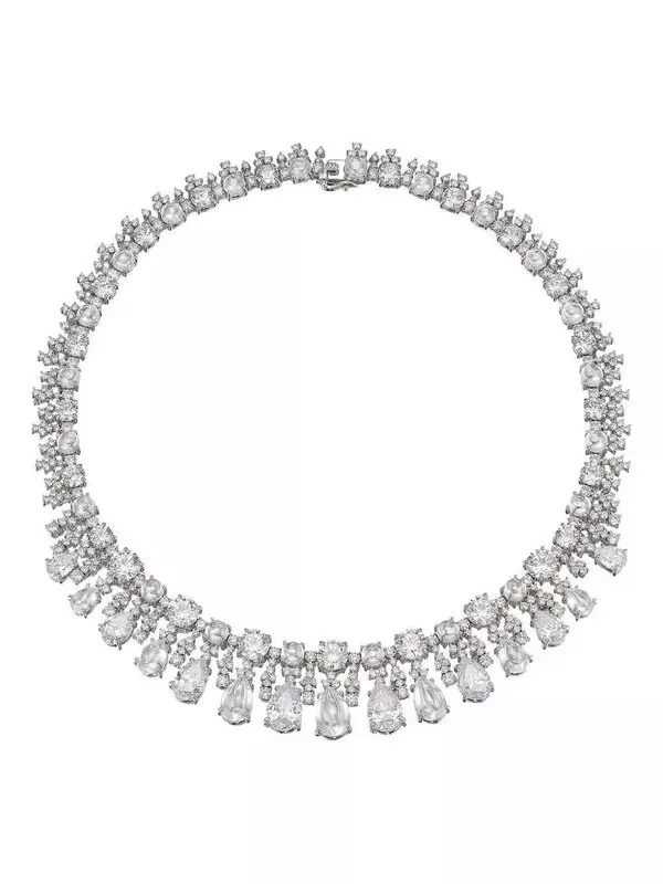 ANABELA CHAN Tutti Frutti Diamond Necklace - Silver