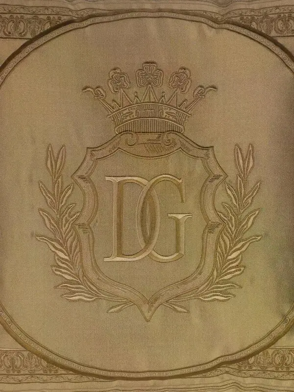 Dolce & Gabbana Small Dg-embossed Cushion