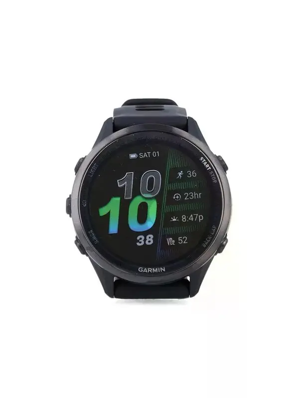GARMIN 47mm Watch With Silicone Strap - Black