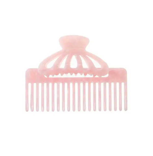 BY ADINA EDEN Comb And Claw Clip Set - Pink