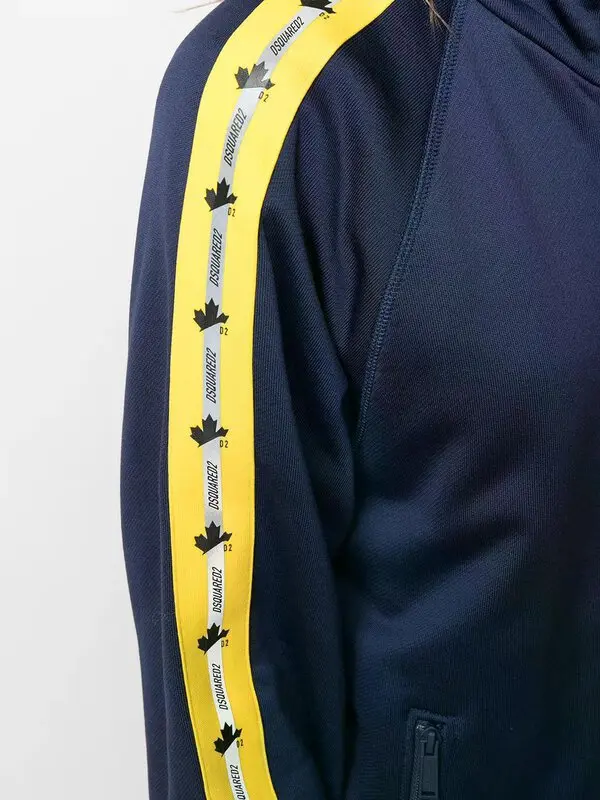 Dsquared2 Logo Tape Track Jacket