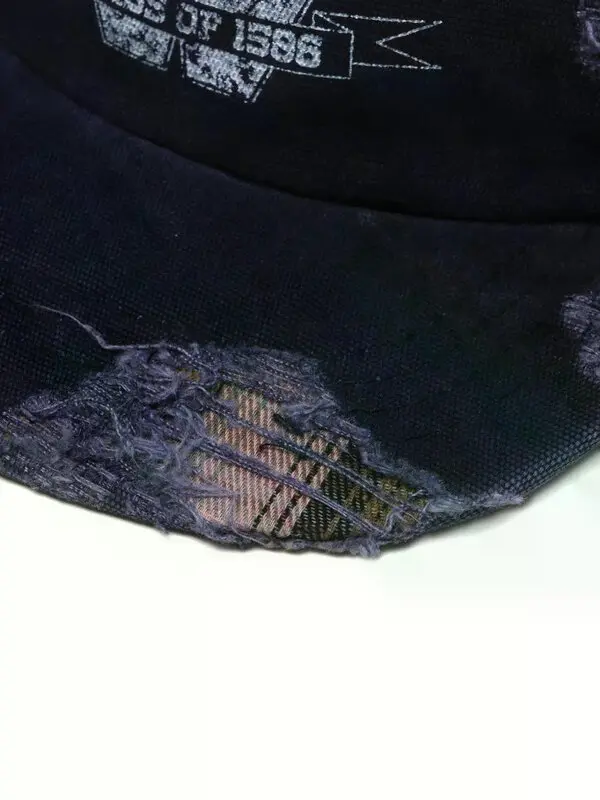 We11Done Distressed Logo Cap
