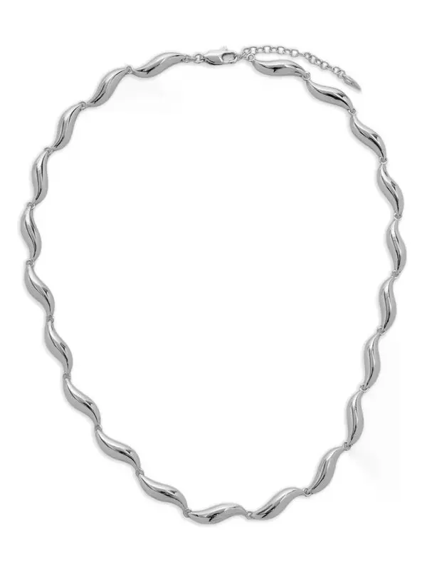MISSOMA Savi Signature Curved-link Necklace - Silver