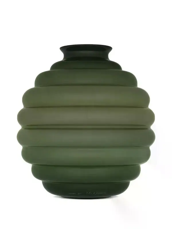 Dolce & Gabbana Ribbed Vase - Green