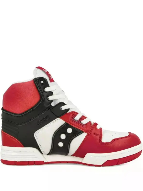 Saucony X Sonic Beams High-top Sneakers - Red