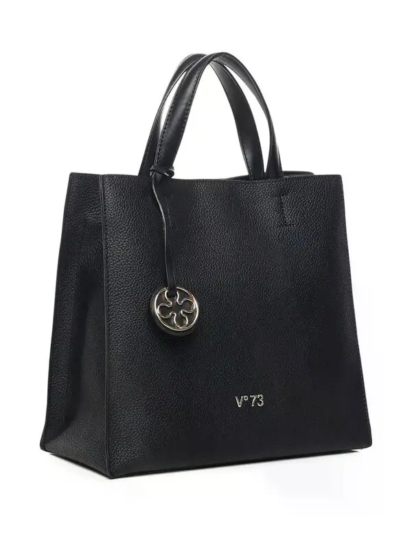 V°73 Blake Brand-plaque Tote Bag - Black