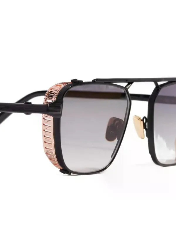 JOHN DALIA Scotty Sunglasses - Black