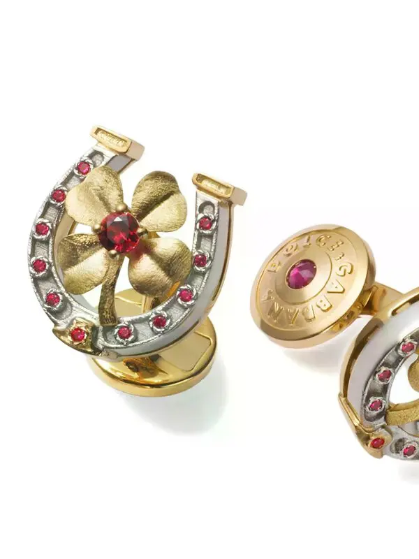 Dolce & Gabbana Horseshoe Clover Cufflinks