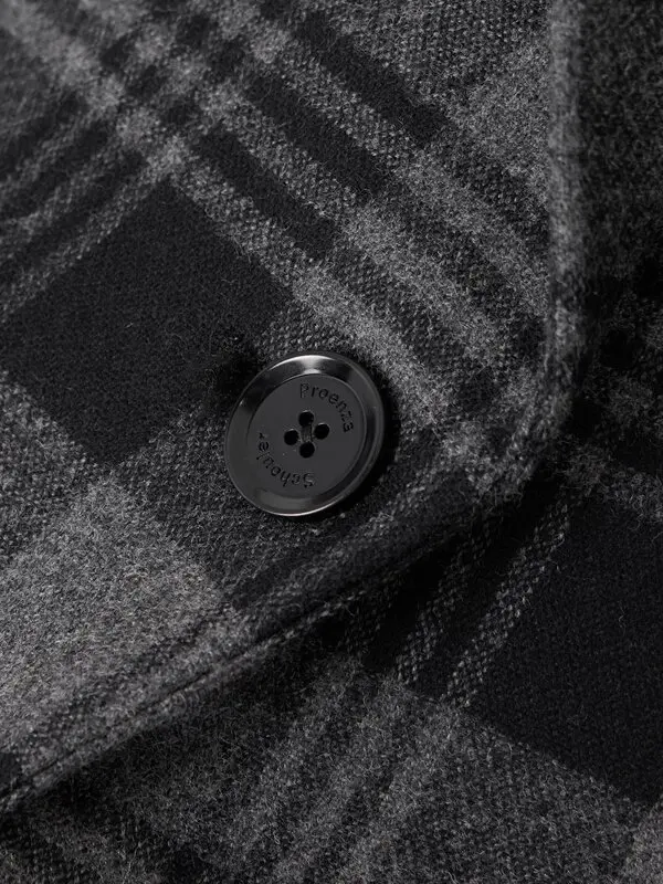 Proenza Schouler Daria Checked Wool Blazer