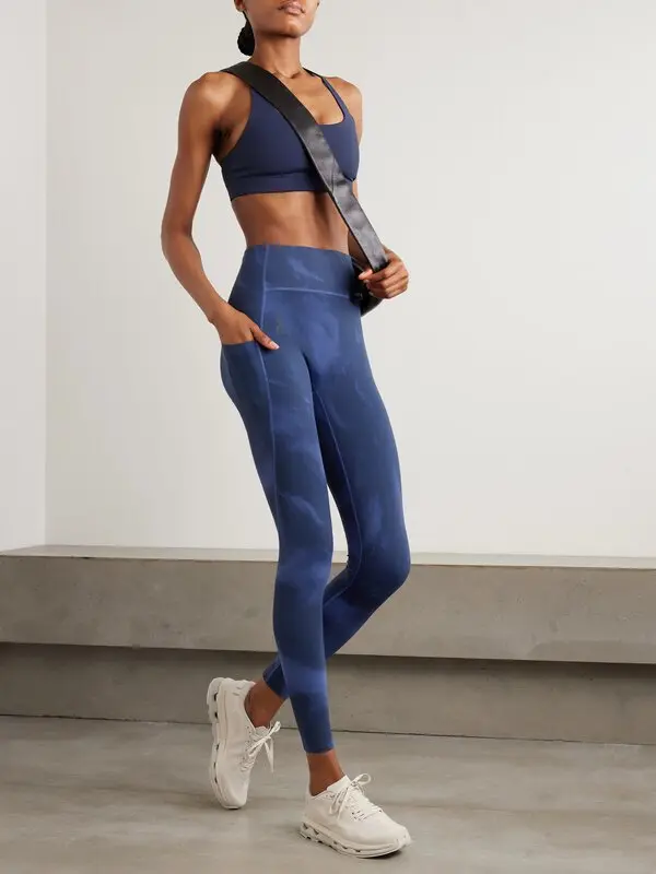 On Studio Printed Stretch Leggings