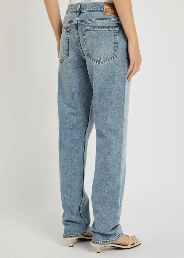 TOTEME Straight-leg Organic Cotton Jeans - Denim