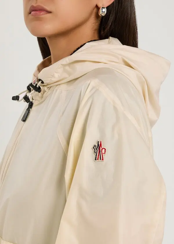 Moncler Samedans Smocked Shell Jacket