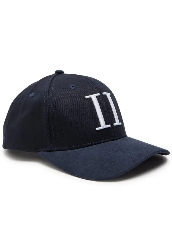 LES DEUX Baseball Ii Panelled Twill Cap - Navy