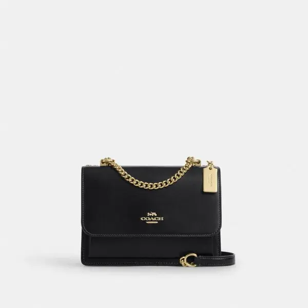 COACH Klare Crossbody Bag - Calf Leather/gold/black