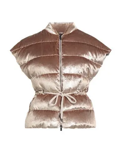 Peserico Quilted Down Vest - Gold