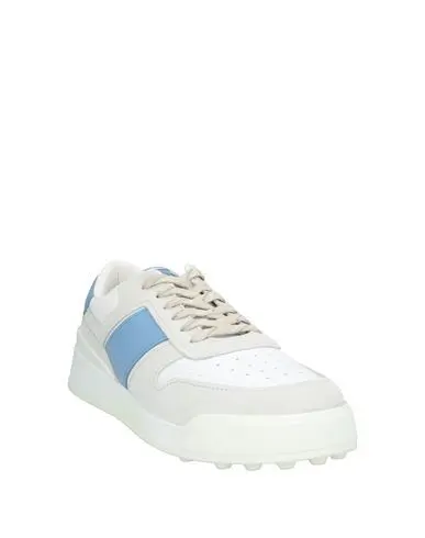 TOD'S Light Leather Sneakers - Grey