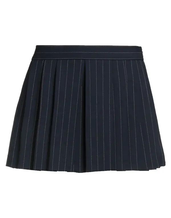 Maje Pinstriped Divided Skirt