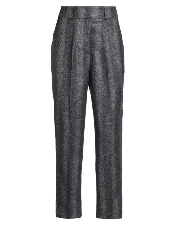 Peserico Virgin Wool Flannel Tapered Pants