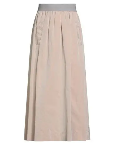Peserico Polyester Flared Midi Skirt