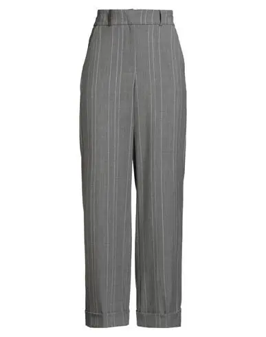 Peserico Wide Leg Virgin Wool Blend Trousers