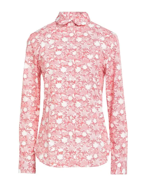 Maison Kitsuné Woven Shirt - Brick