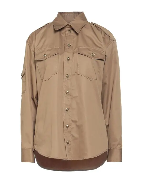 Sandro Cotton-blend Poplin Safari Shirt