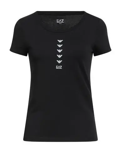 EA7 Logo-print Jersey T-shirt