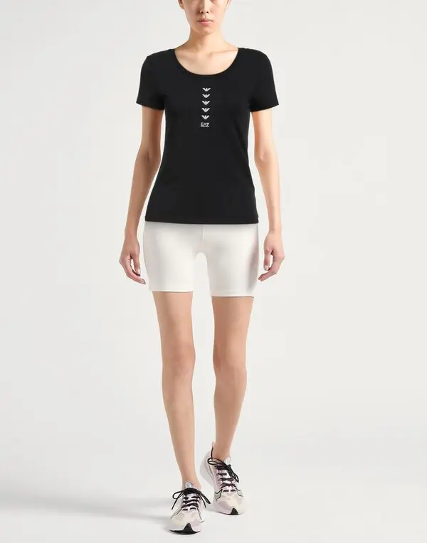 EA7 Logo-print Jersey T-shirt