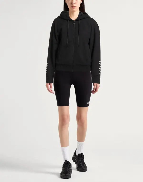 EA7 Cotton-elastane Fleece Sweatshirt - Black