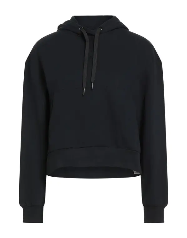EA7 Cotton-elastane Hooded Sweatshirt