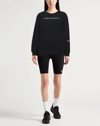 EA7 Cotton-blend Sweatshirt - Black