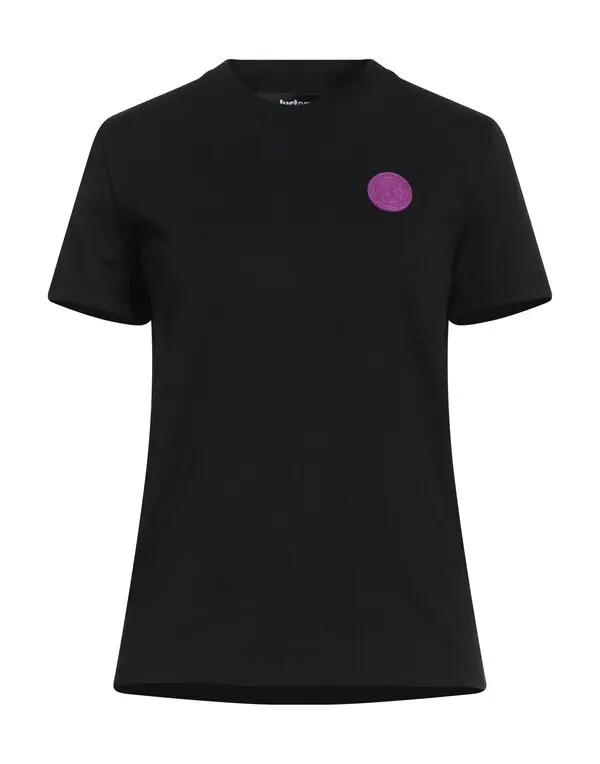 Just Cavalli Cotton T-shirt With Embroidered Logo