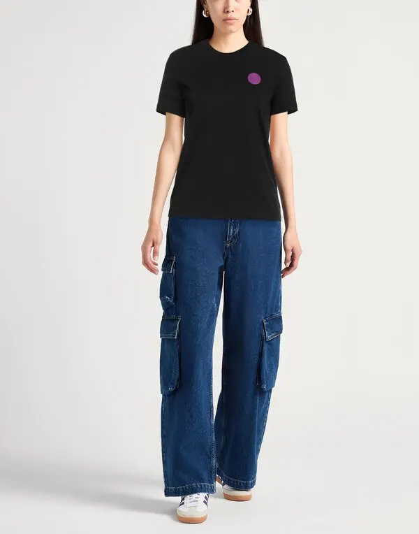 Just Cavalli Cotton T-shirt With Embroidered Logo