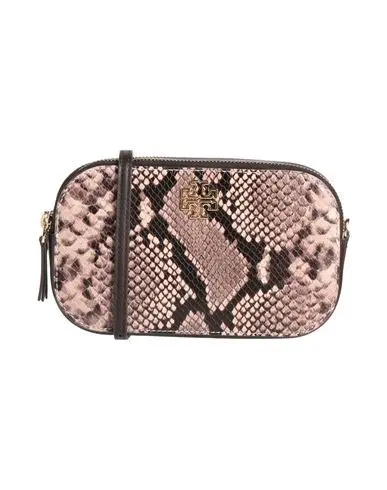 Tory Burch Snakeskin-print Leather Camera Bag