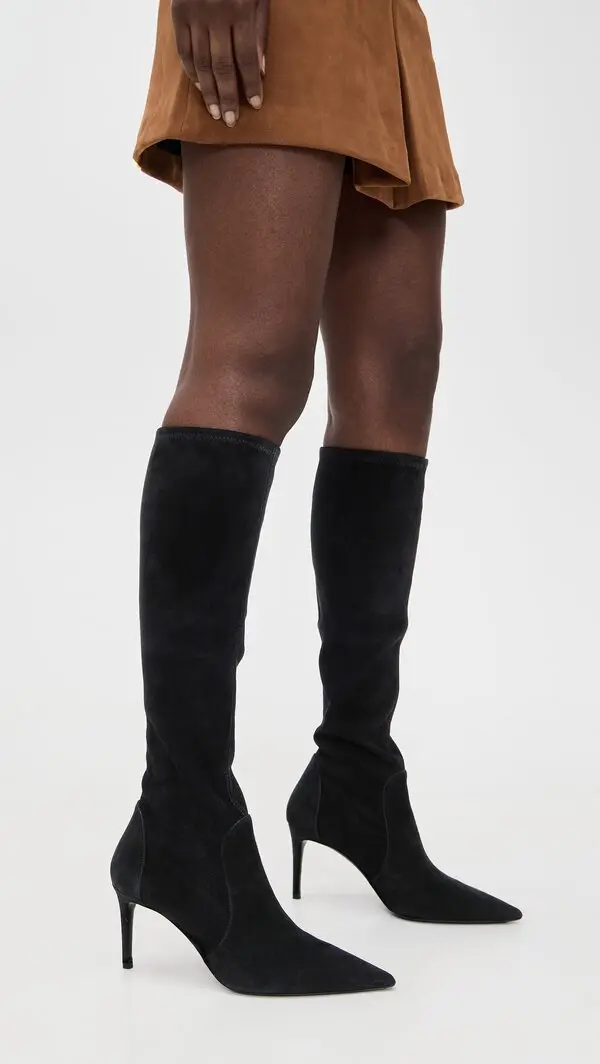 STUART WEITZMAN Power Boots 75 - Black