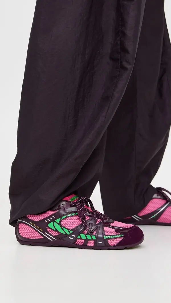 Marc Jacobs The 72 Spring Sneakers - Raspberry Pink Multi