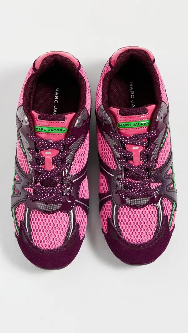 Marc Jacobs The 72 Spring Sneakers - Raspberry Pink Multi