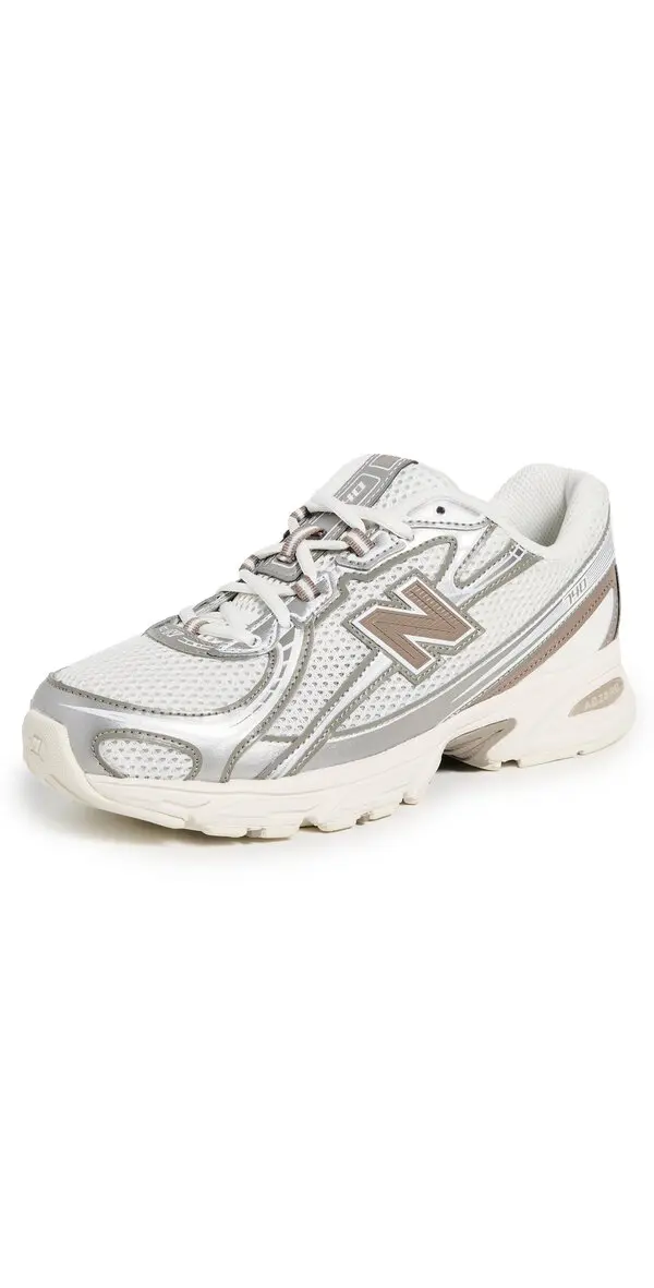 NEW BALANCE 740 Athletic Sneakers - White/brown