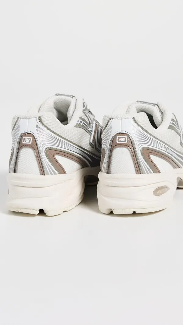 NEW BALANCE 740 Athletic Sneakers - White/brown