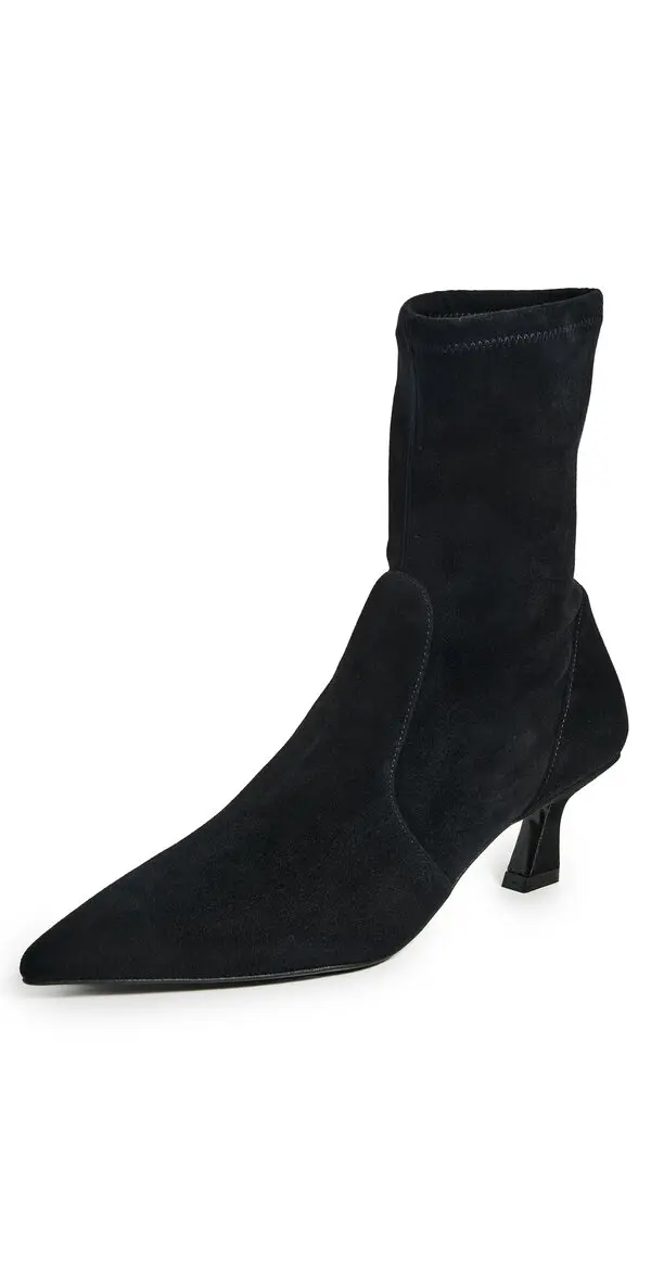 STUART WEITZMAN Vinnie 50 Booties - Black